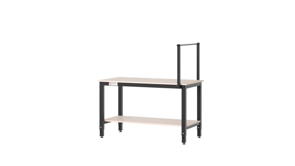 Heavy Duty ADJUSTABLE Workbench With Roll Dispenser - Rhino