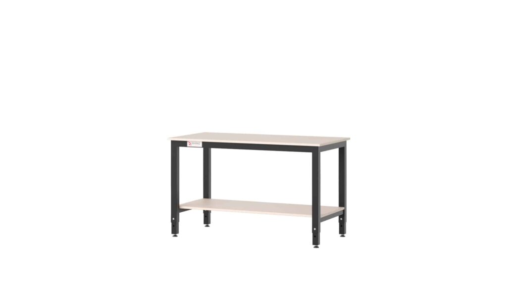 Heavy Duty ADJUSTABLE Workbench With Undershelf